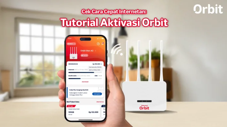 Mudah dan Cepat, Ikuti Cara Aktivasi Modem Orbit Berikut Ini